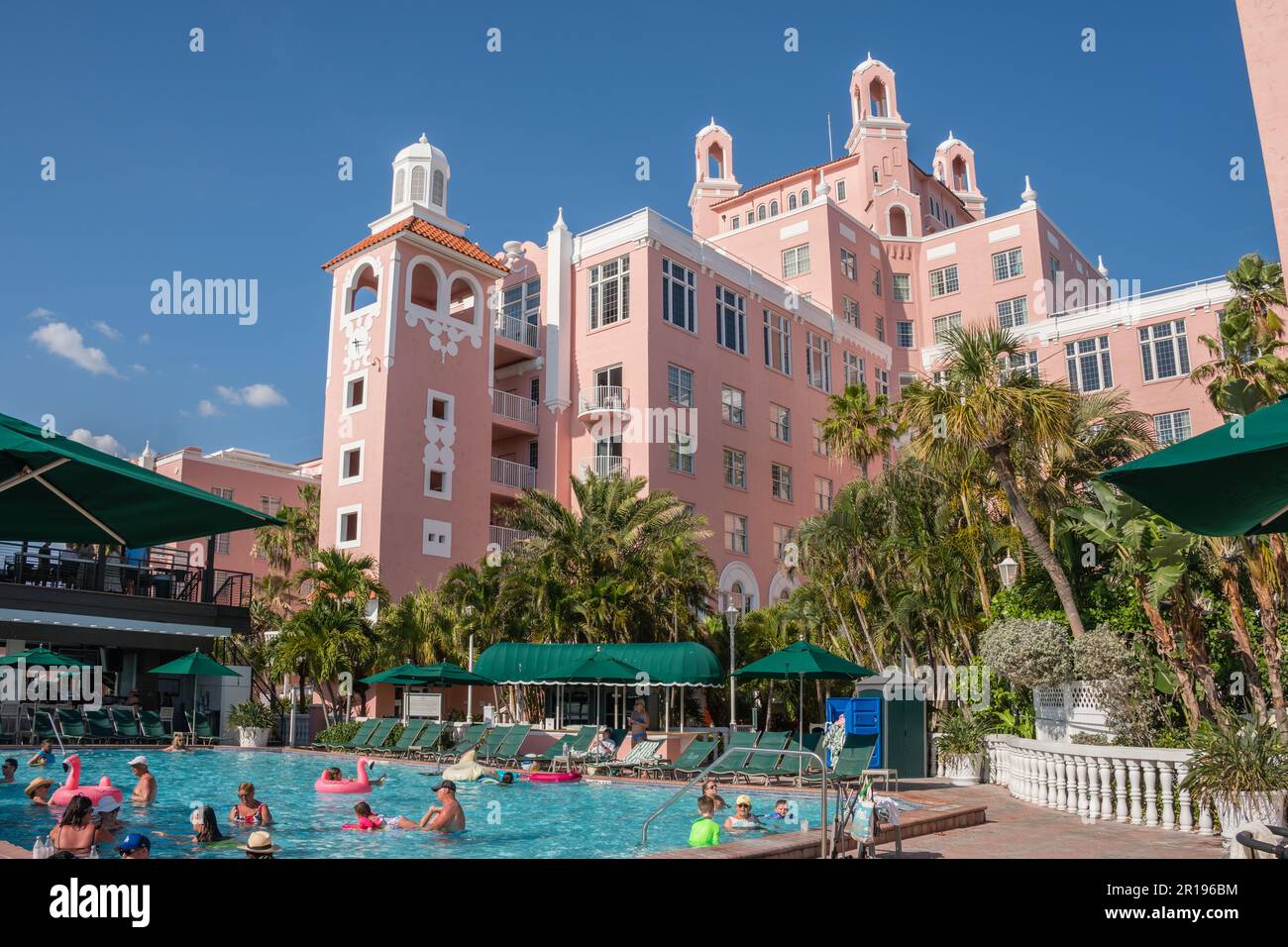 St. Pete Beach, FL, US-April 23, 2023: The historic Don CeSar Hotel ...