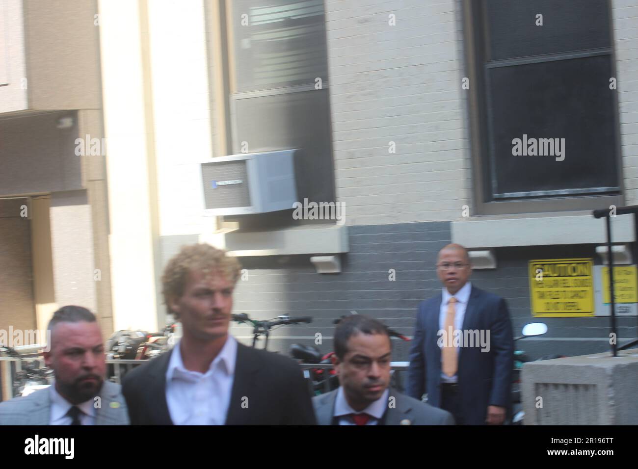 New York, USA. 12th May 2023: Daniel Penny is led from NYPD 5th ...