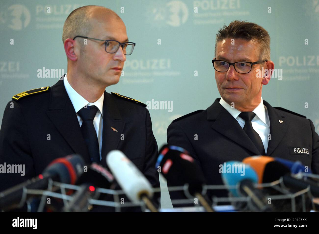 Duesseldorf, Germany. 12th May, 2023. Rene Schubert (l), head of the ...