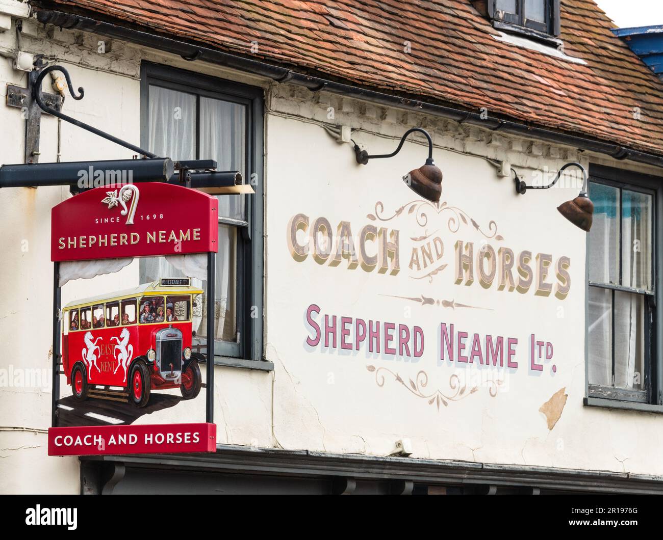 Coach and Horses, traditional pub on the High Street in Whitstable ...