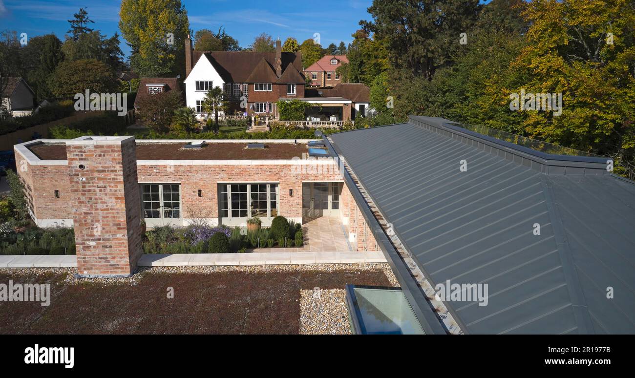 Bird's eye view. Berkhamsted House, Berkhamsted, United Kingdom ...