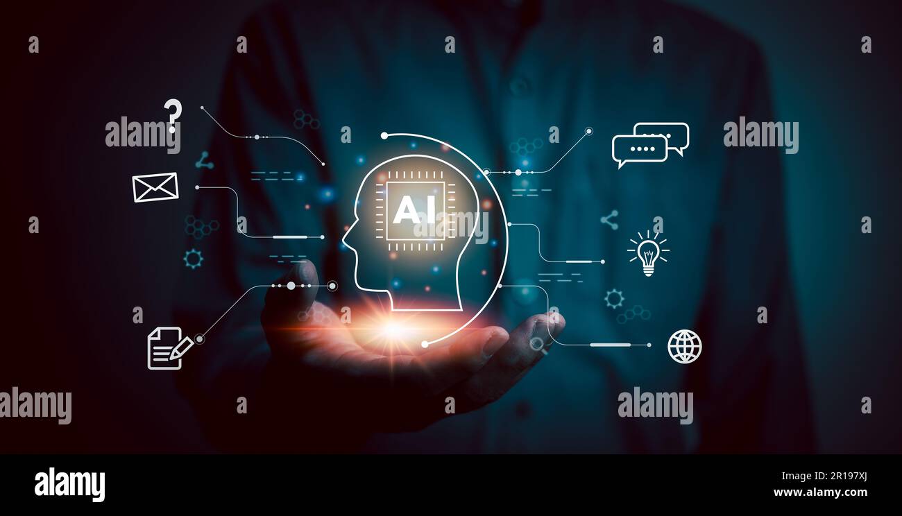 Interact ai artificial intelligence hi-res stock photography and images ...