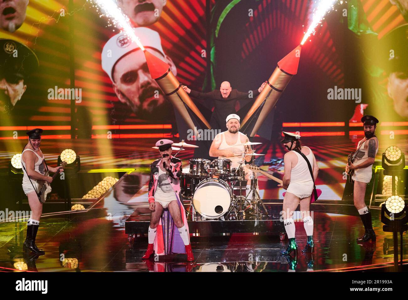 Liverpool, UK . 12 May, 2023 . Let 3 representing Croatia pictured ...