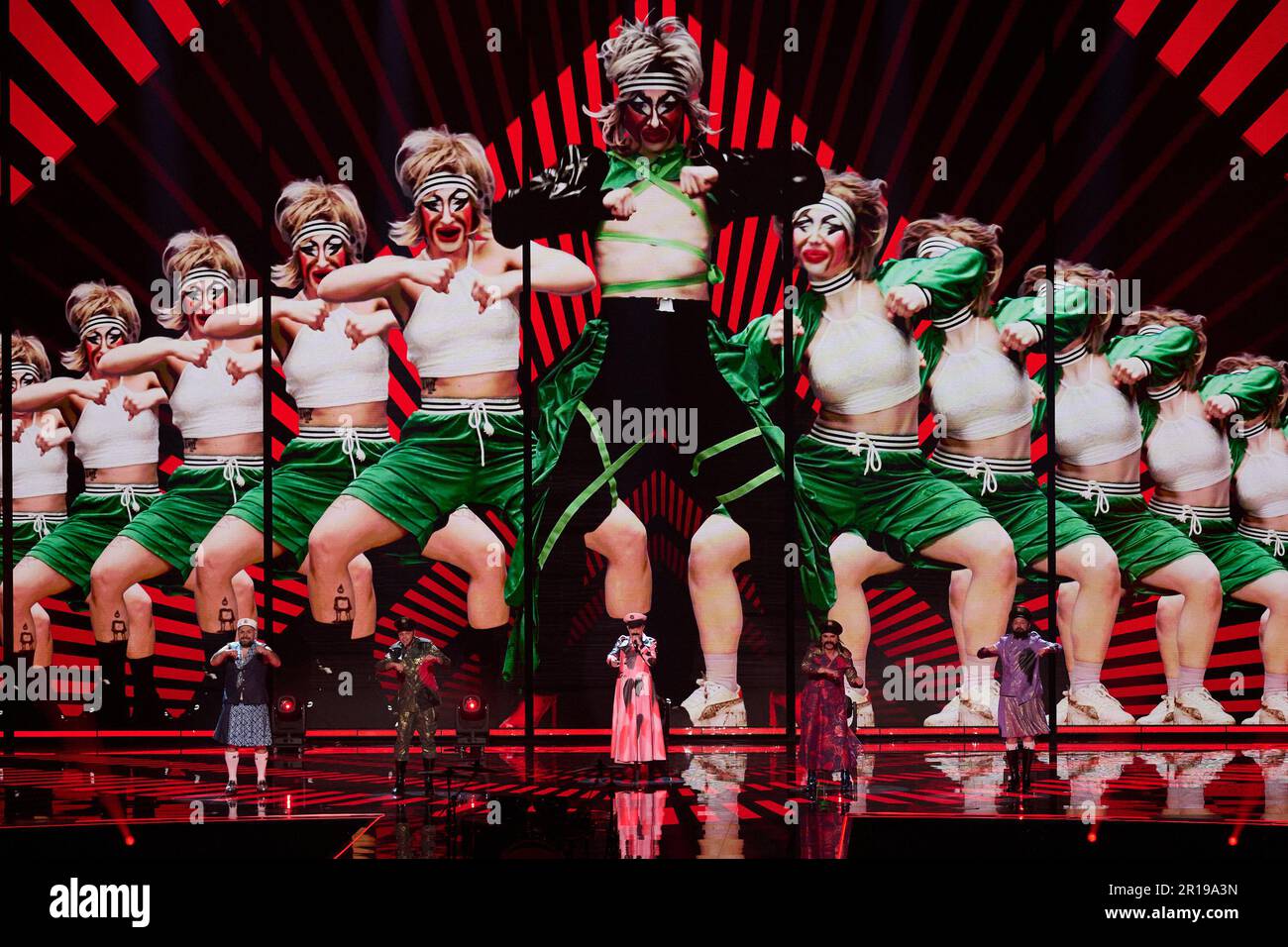 Liverpool, UK . 12 May, 2023 . Let 3 representing Croatia pictured ...