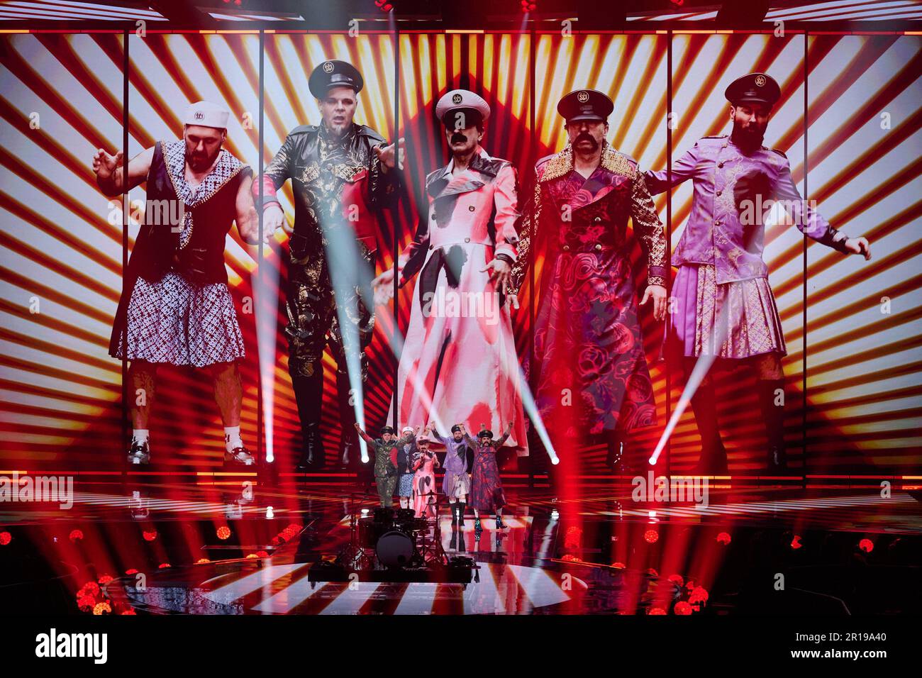 Liverpool, UK . 12 May, 2023 . Let 3 representing Croatia pictured ...