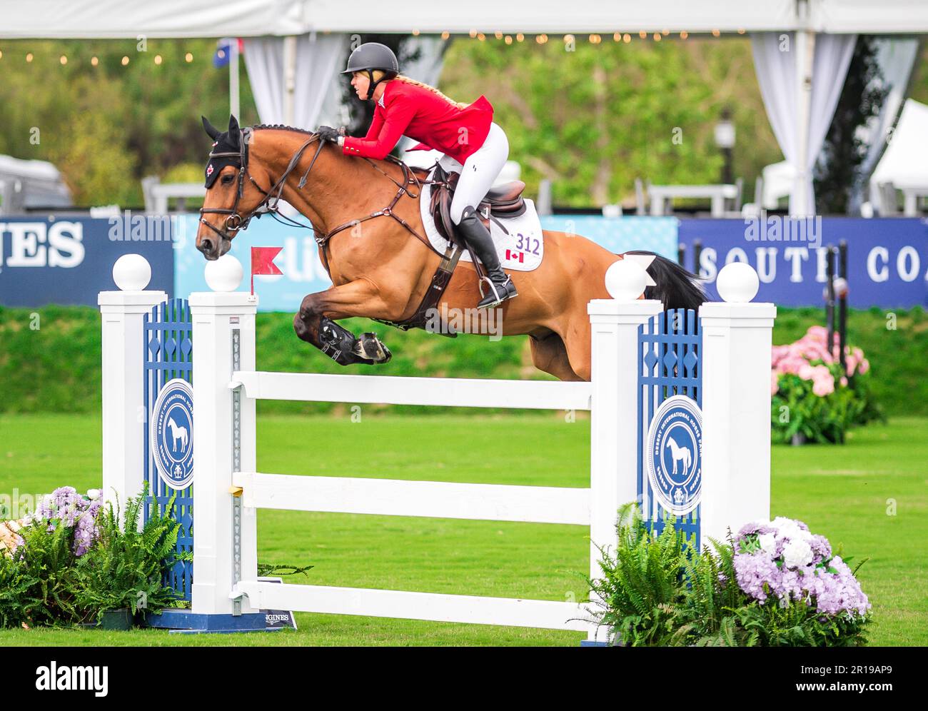 Team Canada rider Jacqueline Steffens-Daly competes in the 2023 FEI ...