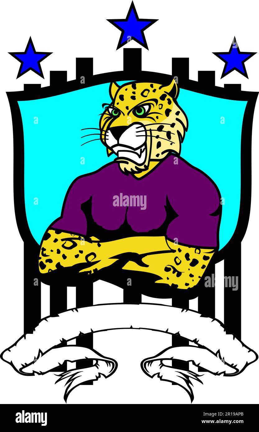 Leopard coat of arms Stock Vector Images - Alamy
