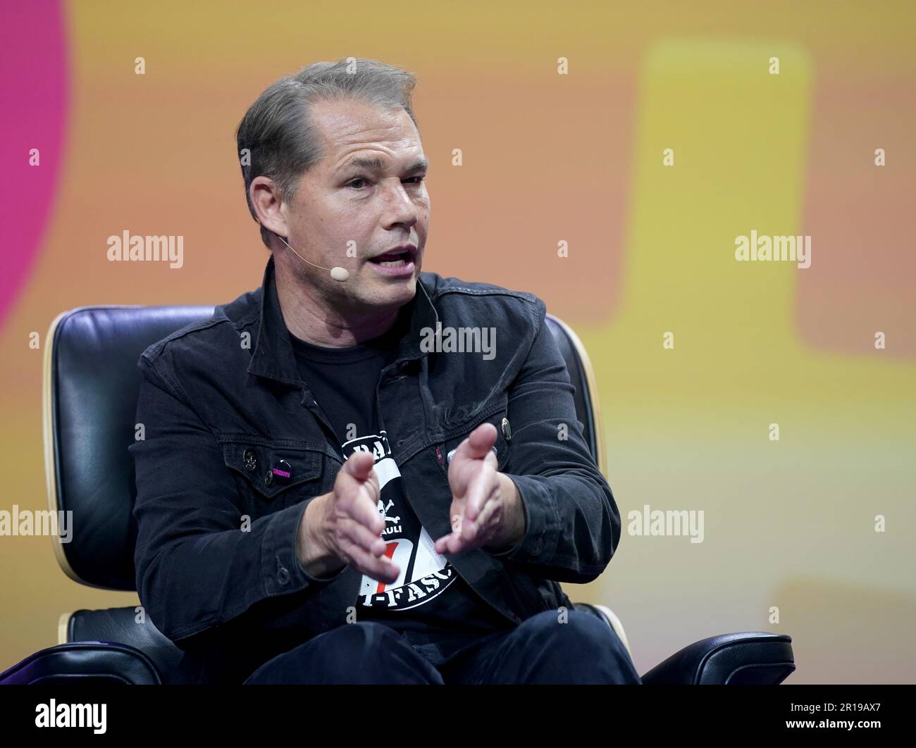 Hamburg, Germany. 10th May, 2023. Shepard Fairey, street artist ...
