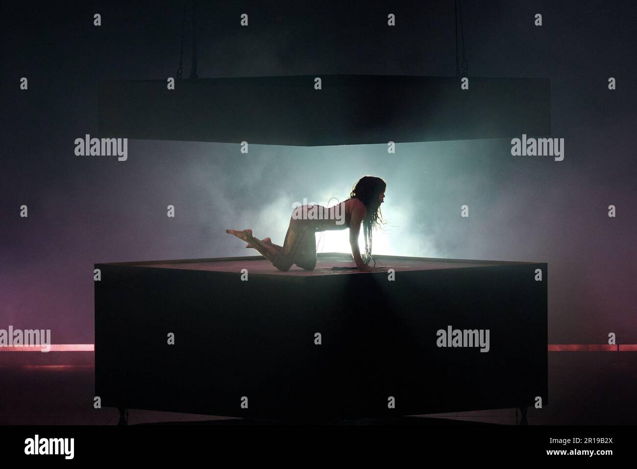 Liverpool, UK . 12 May, 2023 . Loreen representing Sweden pictured ...