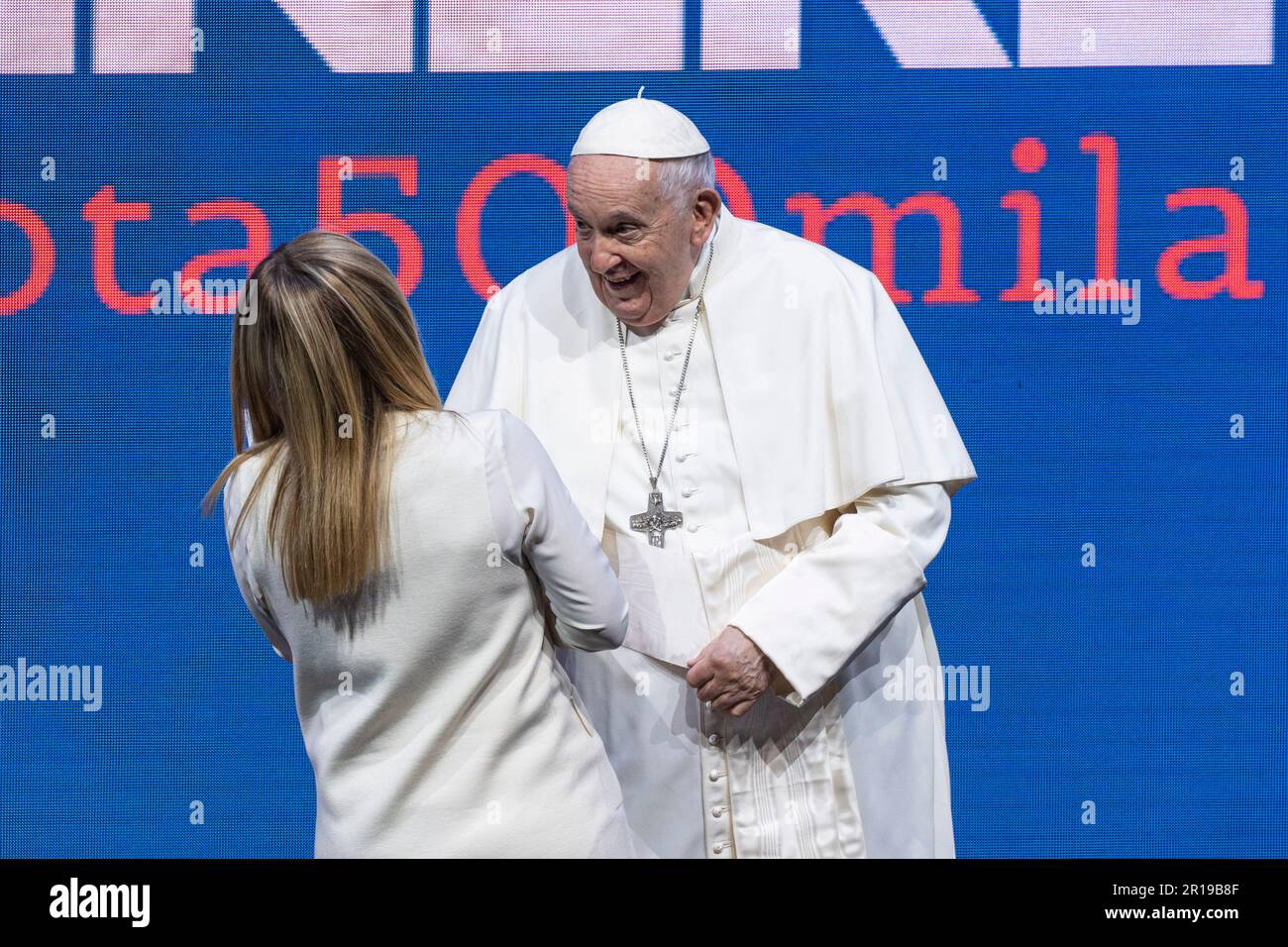 Rome, Italy. 12th May, 2023. Rome - 12 May 2023, Pope Francis and the ...