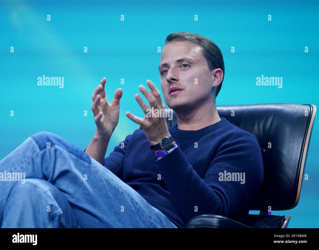 Hamburg, Germany. 10th May, 2023. Christian Hecker, founder of the ...