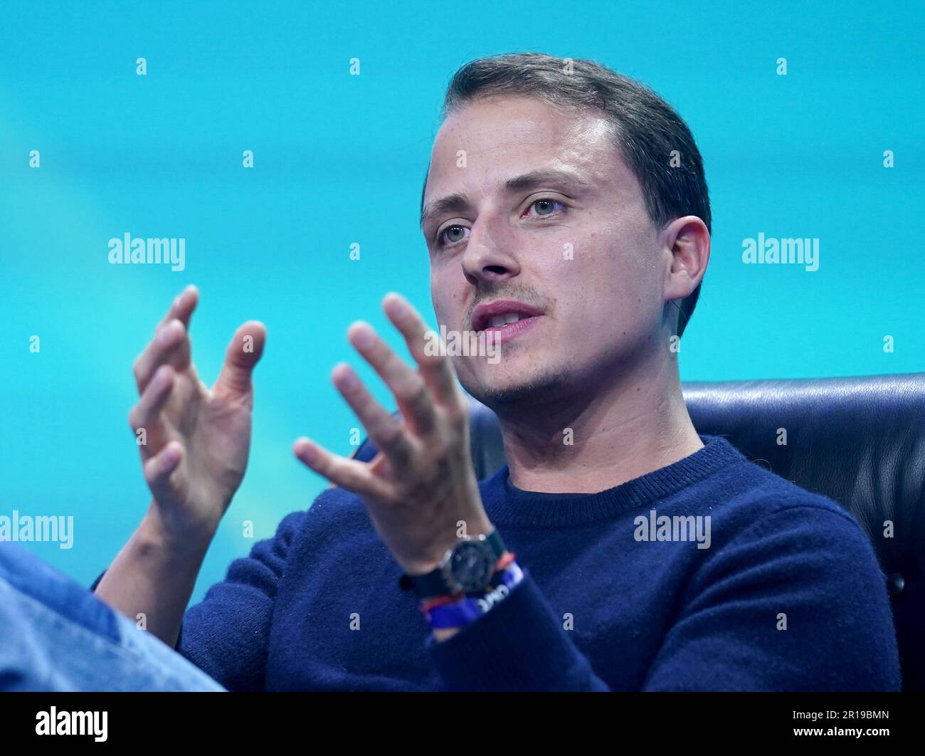 Hamburg, Germany. 10th May, 2023. Christian Hecker, founder of the ...