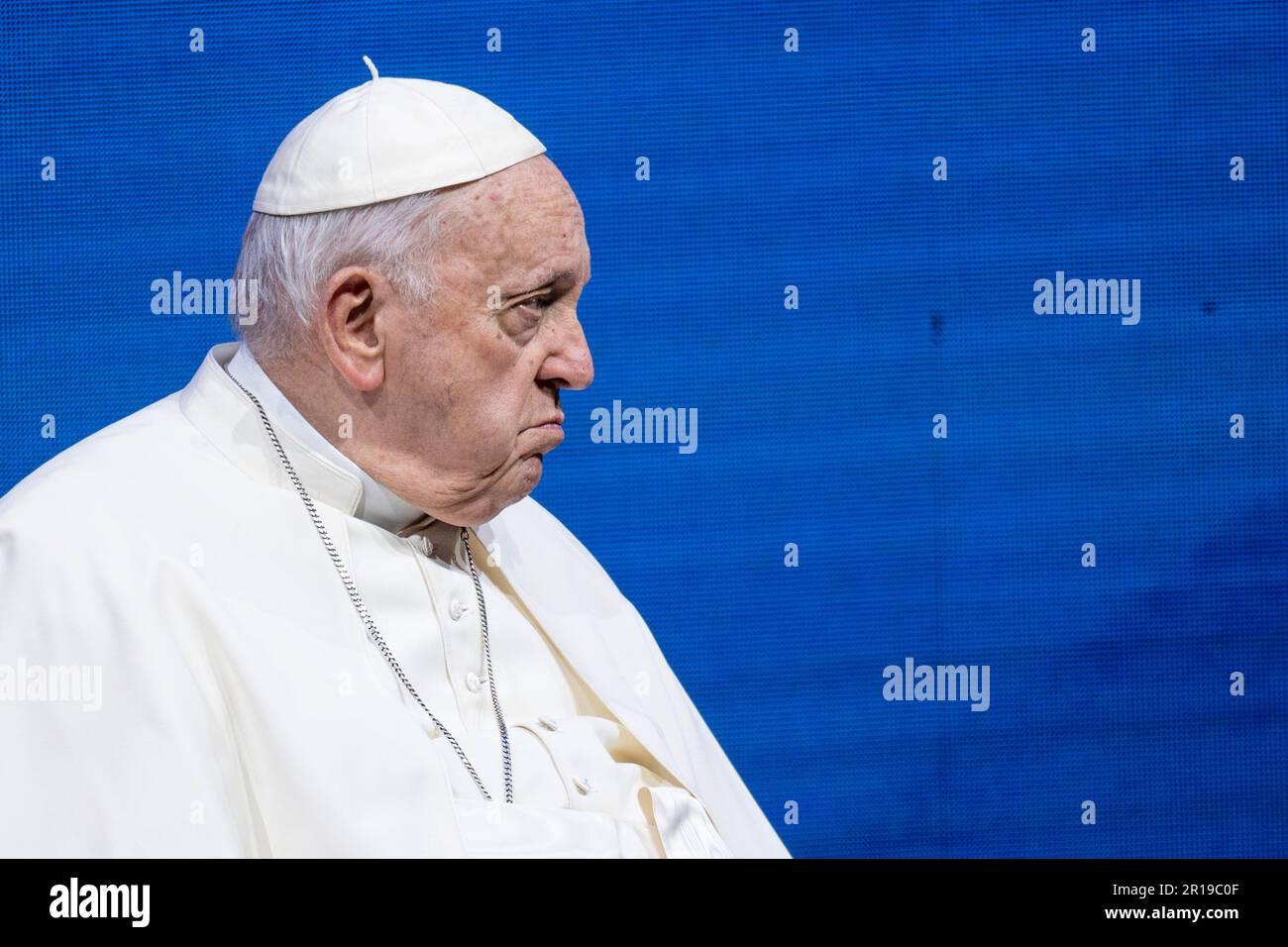 Pope Francis attends the "General States of Birth" conference at ...