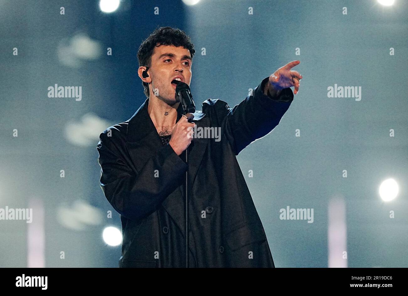 Duncan Laurence during the dress rehearsal for the Eurovision Song ...