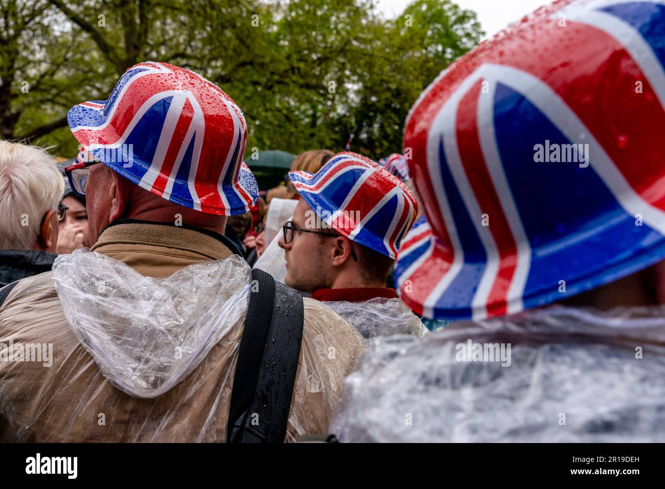 British People Standing In The Mall After The Coronation of King ...