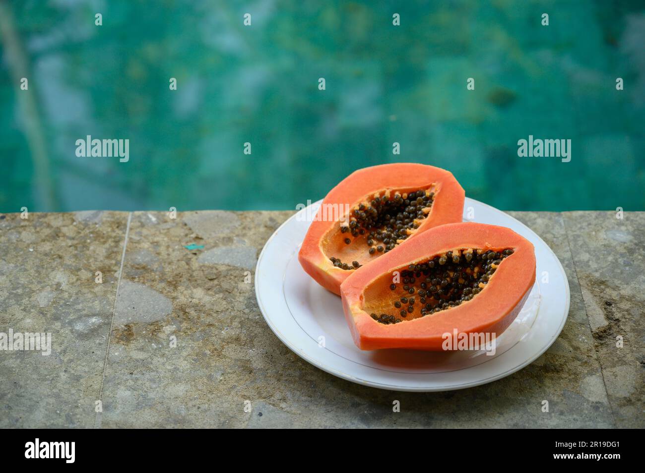 Peeled papaya hi-res stock photography and images - Alamy