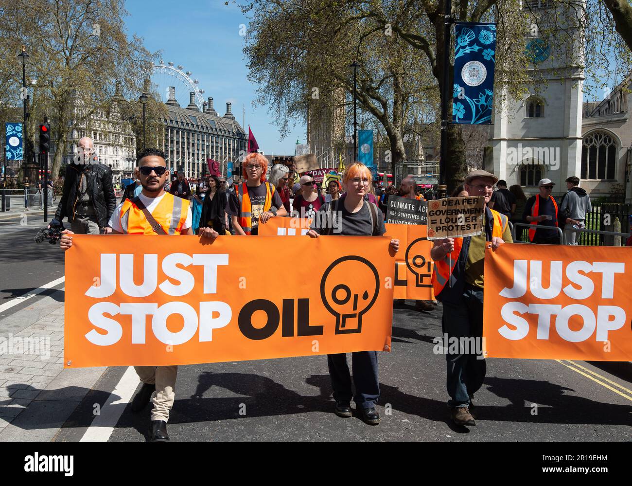 FILE PICS. 12th May 2023. London, UK. 13 Just Stop Oil activists were ...