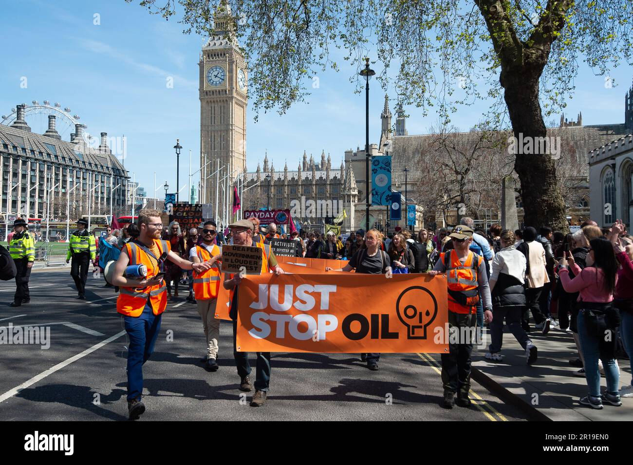 FILE PICS. 12th May 2023. London, UK. 13 Just Stop Oil activists were ...