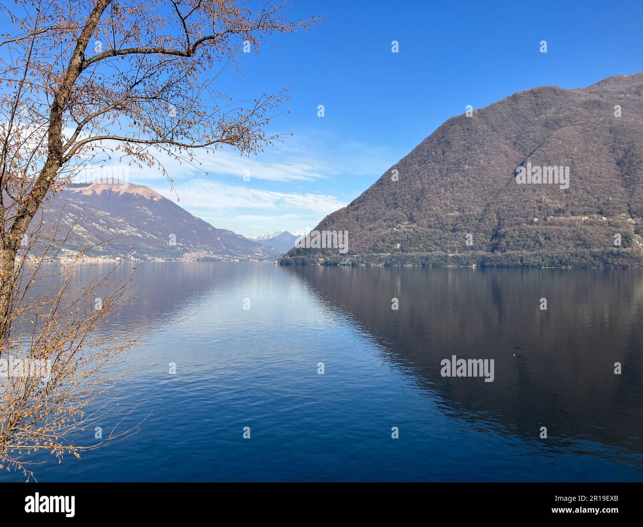 Untouched wilderness with pristine lake view hi-res stock photography ...