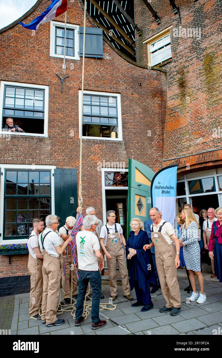 Delft, Niederlande. 12th May, 2023. Princess Beatrix of the Netherlands ...