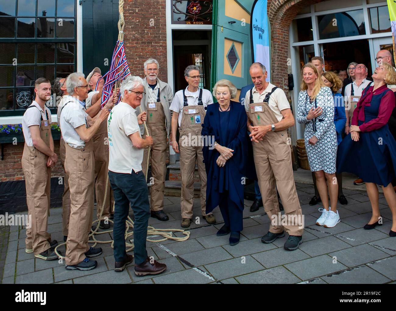 Delft, Niederlande. 12th May, 2023. Princess Beatrix of the Netherlands ...