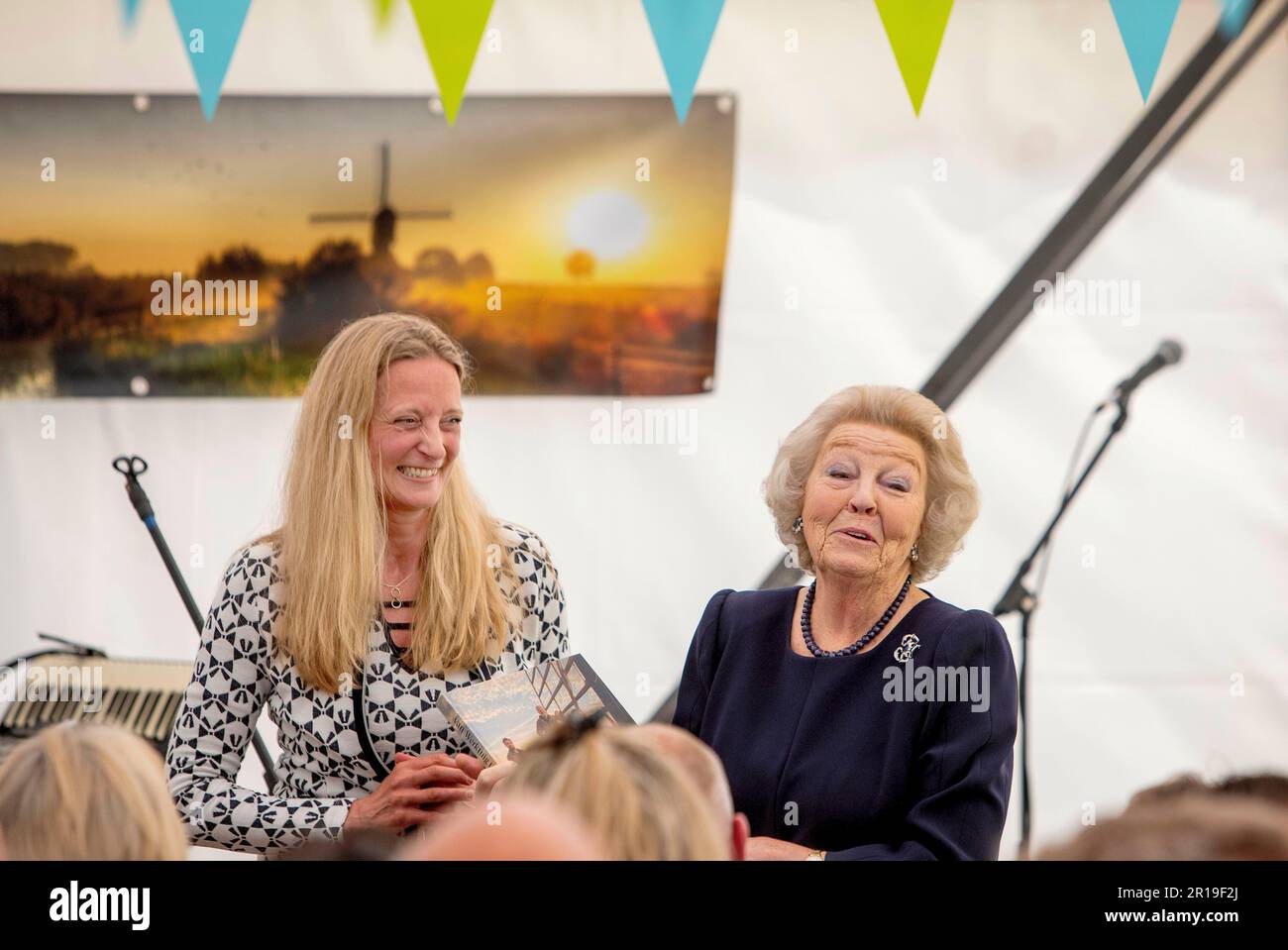 Delft, Niederlande. 12th May, 2023. Princess Beatrix of the Netherlands ...