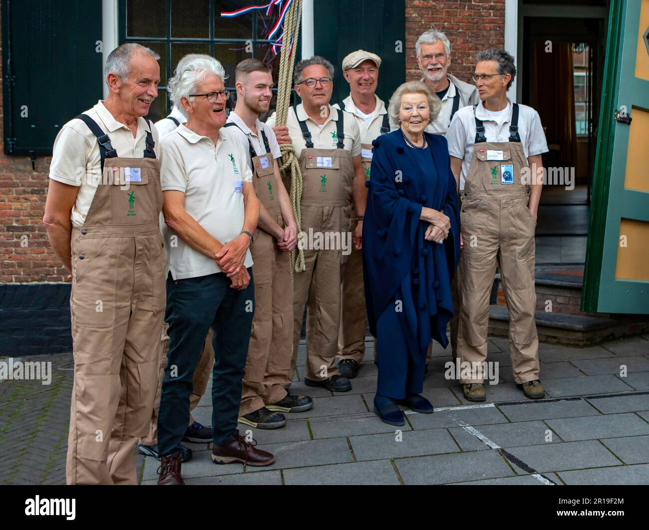 Delft, Niederlande. 12th May, 2023. Princess Beatrix of the Netherlands ...