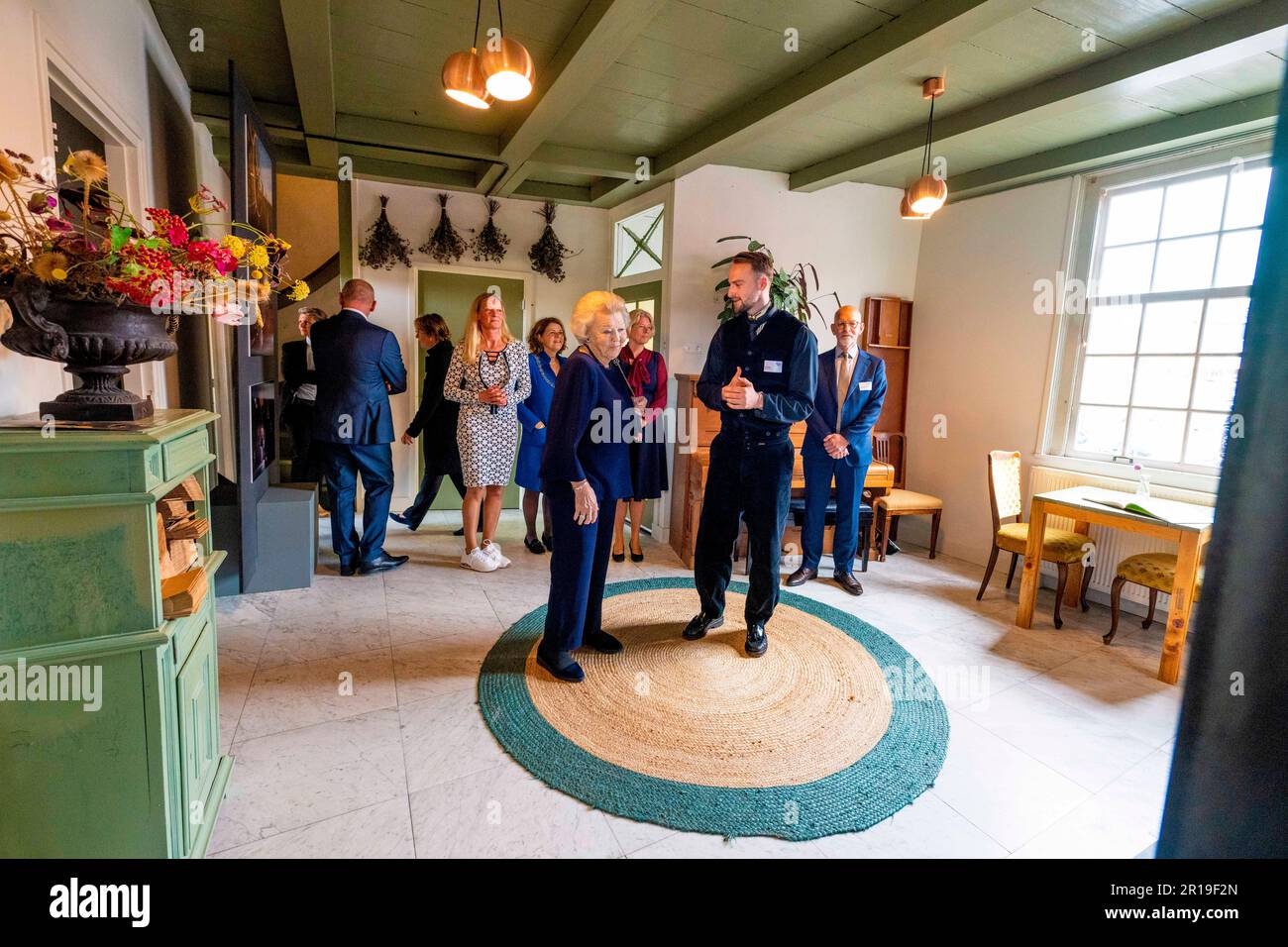 Delft, Niederlande. 12th May, 2023. Princess Beatrix of the Netherlands ...