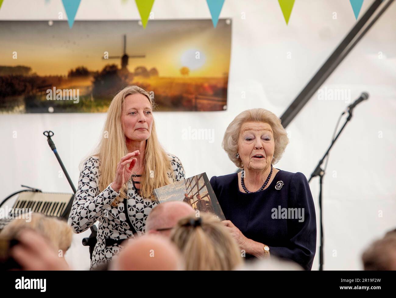 Delft, Niederlande. 12th May, 2023. Princess Beatrix of the Netherlands ...