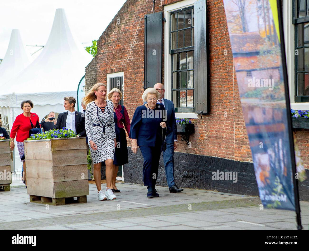 Delft, Niederlande. 12th May, 2023. Princess Beatrix of the Netherlands ...