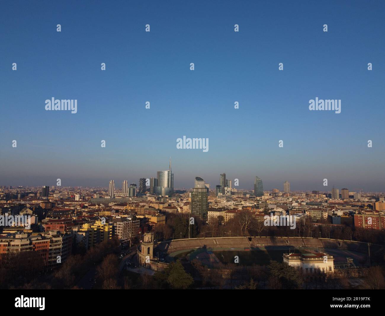 Drone footage winter landscape hi-res stock photography and images - Alamy