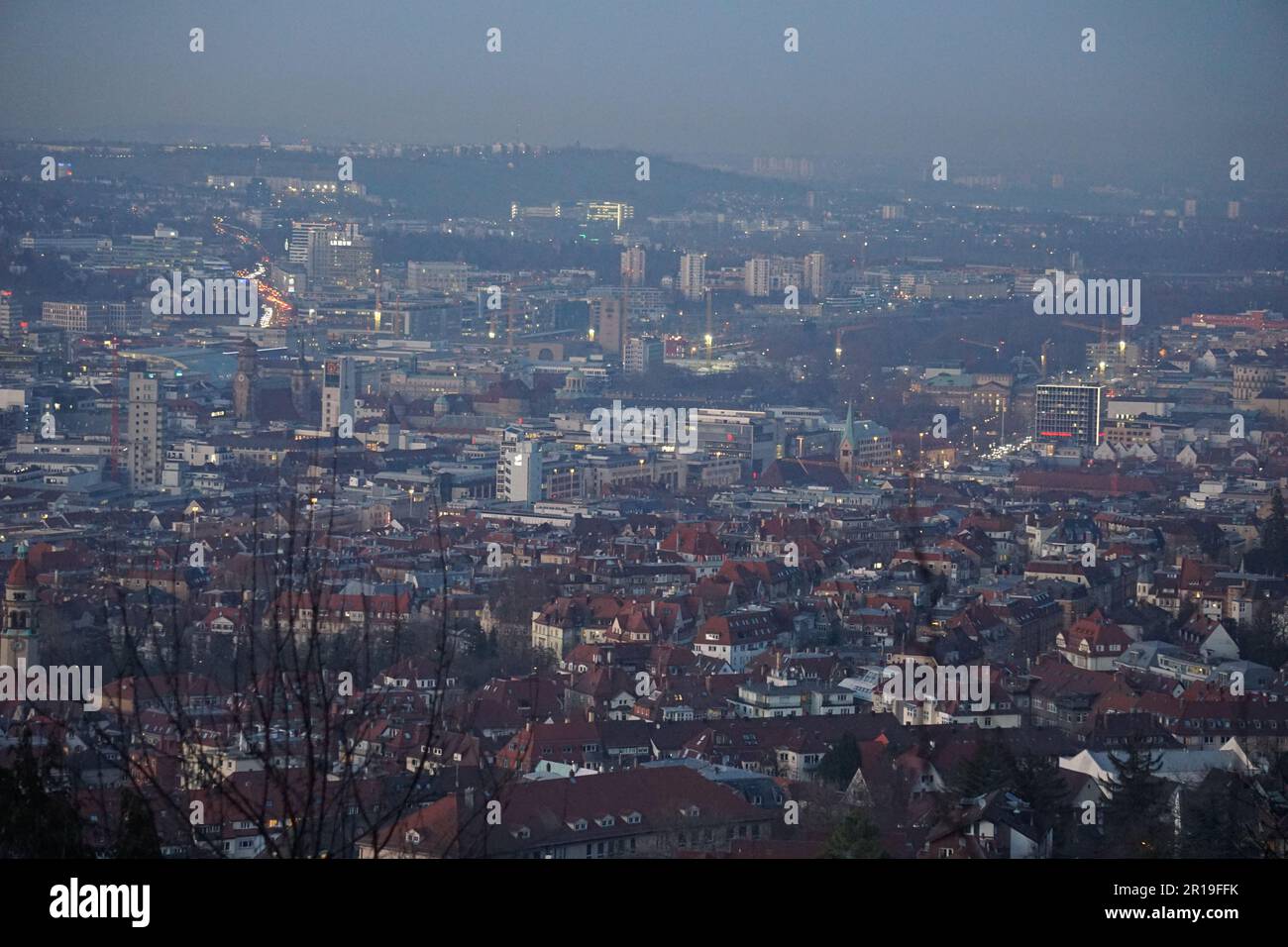 Panorama view green city stuttgart hi-res stock photography and images ...