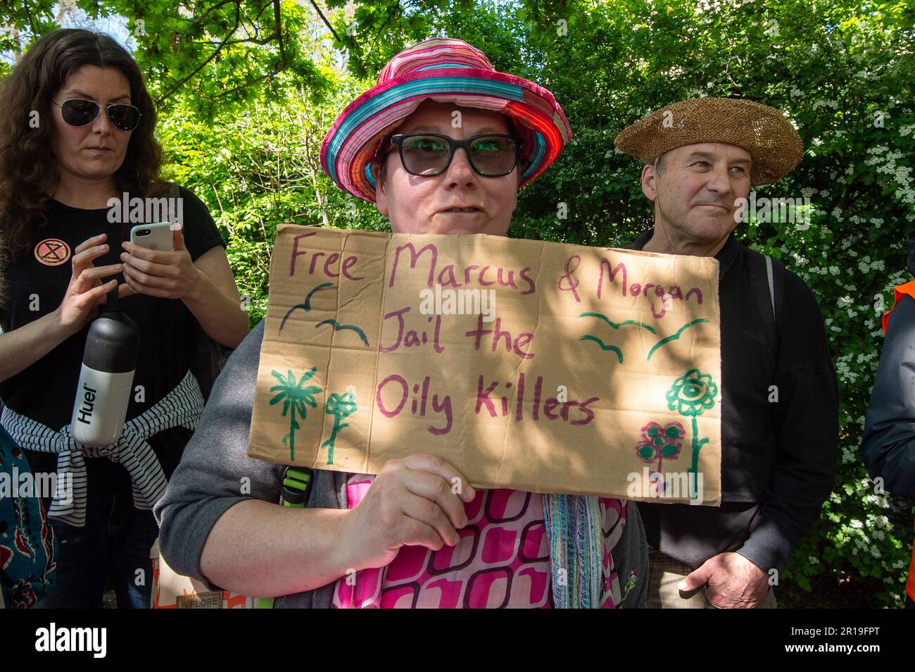 FILE PICS. 12th May 2023. London, UK. 13 Just Stop Oil activists were ...