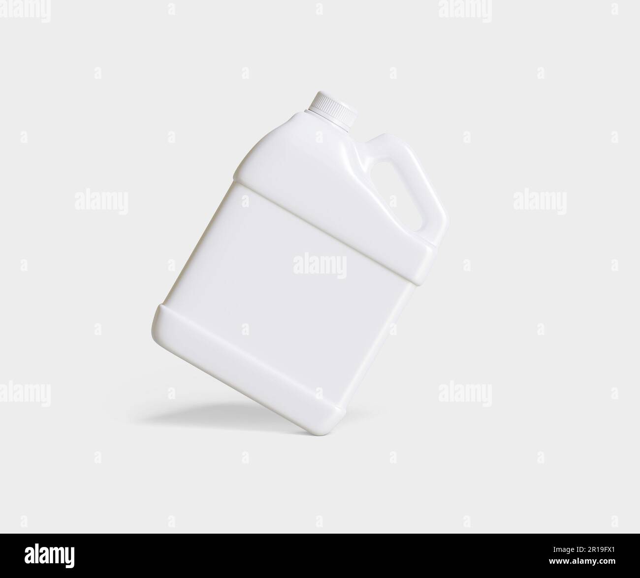 Container jerrycan plastic white color and realistic texture Stock ...