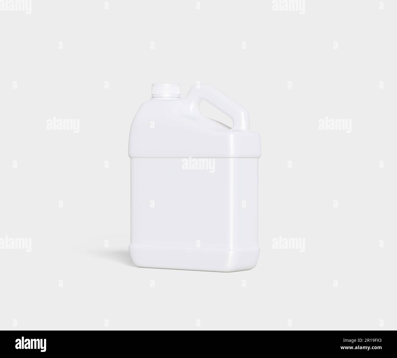 Container jerrycan plastic white color and realistic texture Stock ...