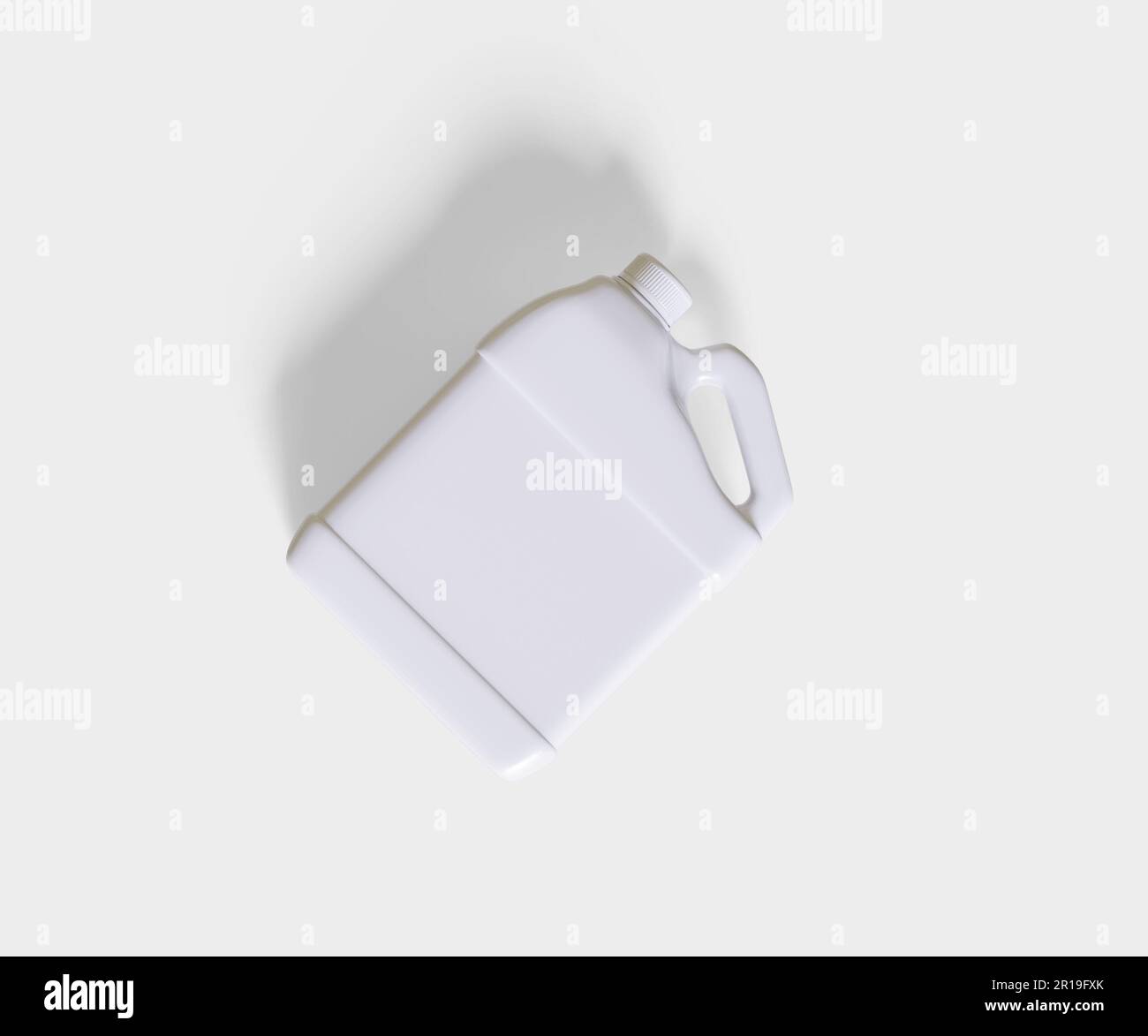 Container jerrycan plastic white color and realistic texture Stock ...