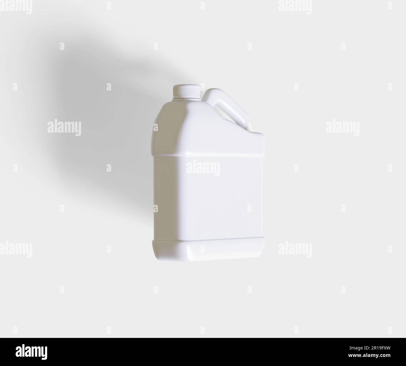 Container jerrycan plastic white color and realistic texture Stock ...