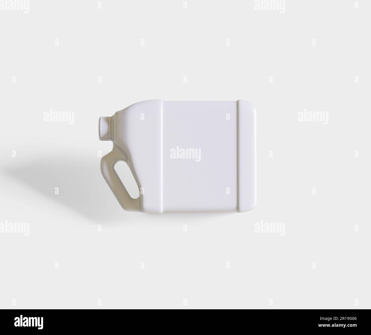 Container jerrycan plastic white color and realistic texture Stock ...