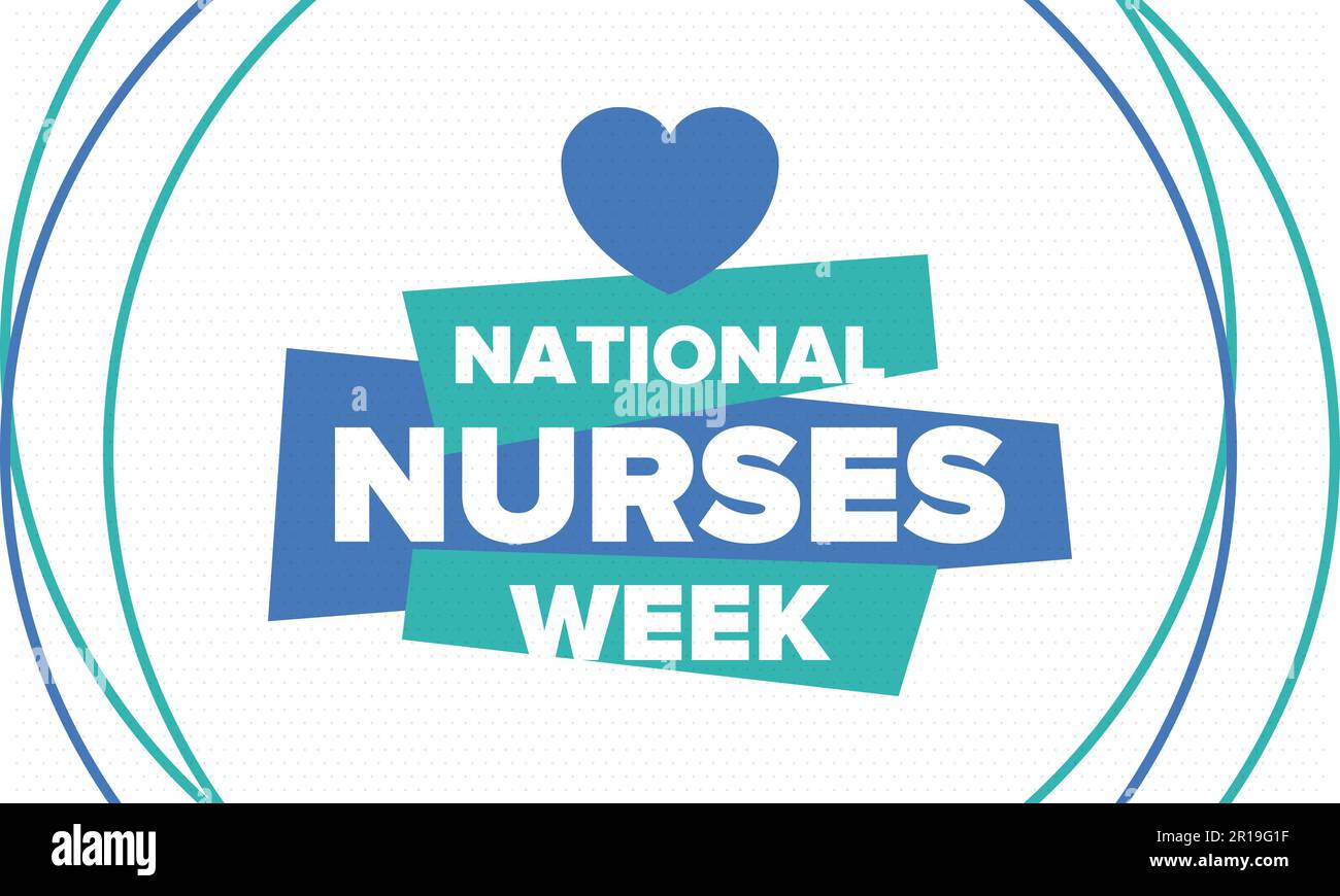 National Nurses Week. Thank you nurses. Medical and health care ...