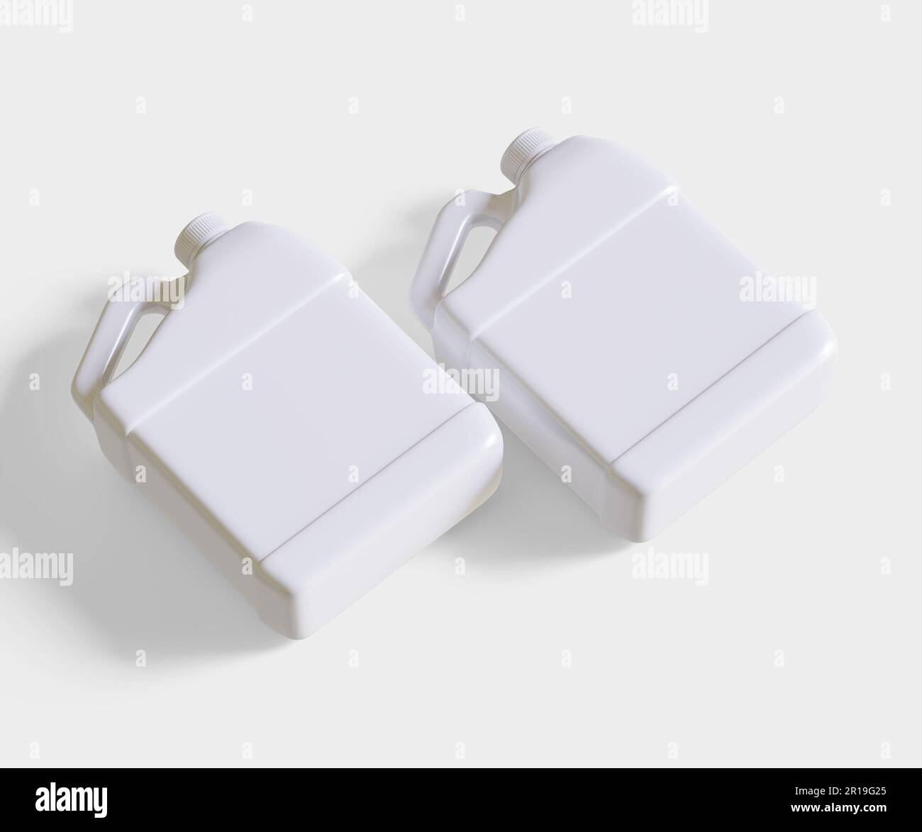 Container jerrycan plastic white color and realistic texture Stock ...