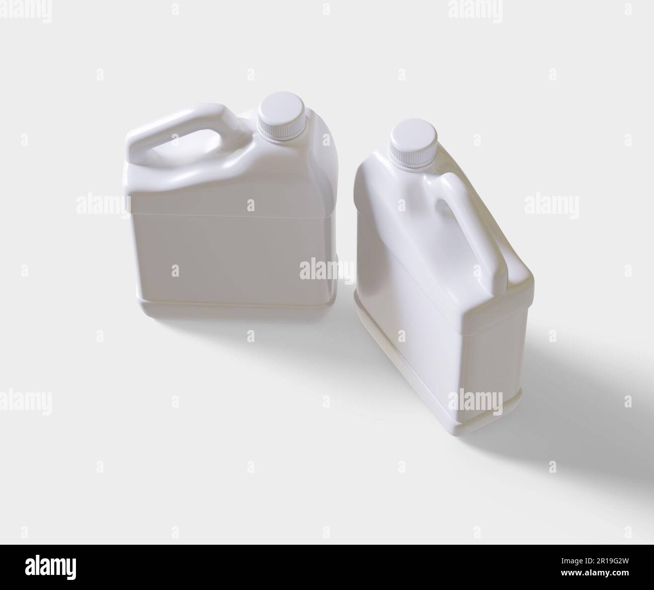 Container jerrycan plastic white color and realistic texture Stock ...