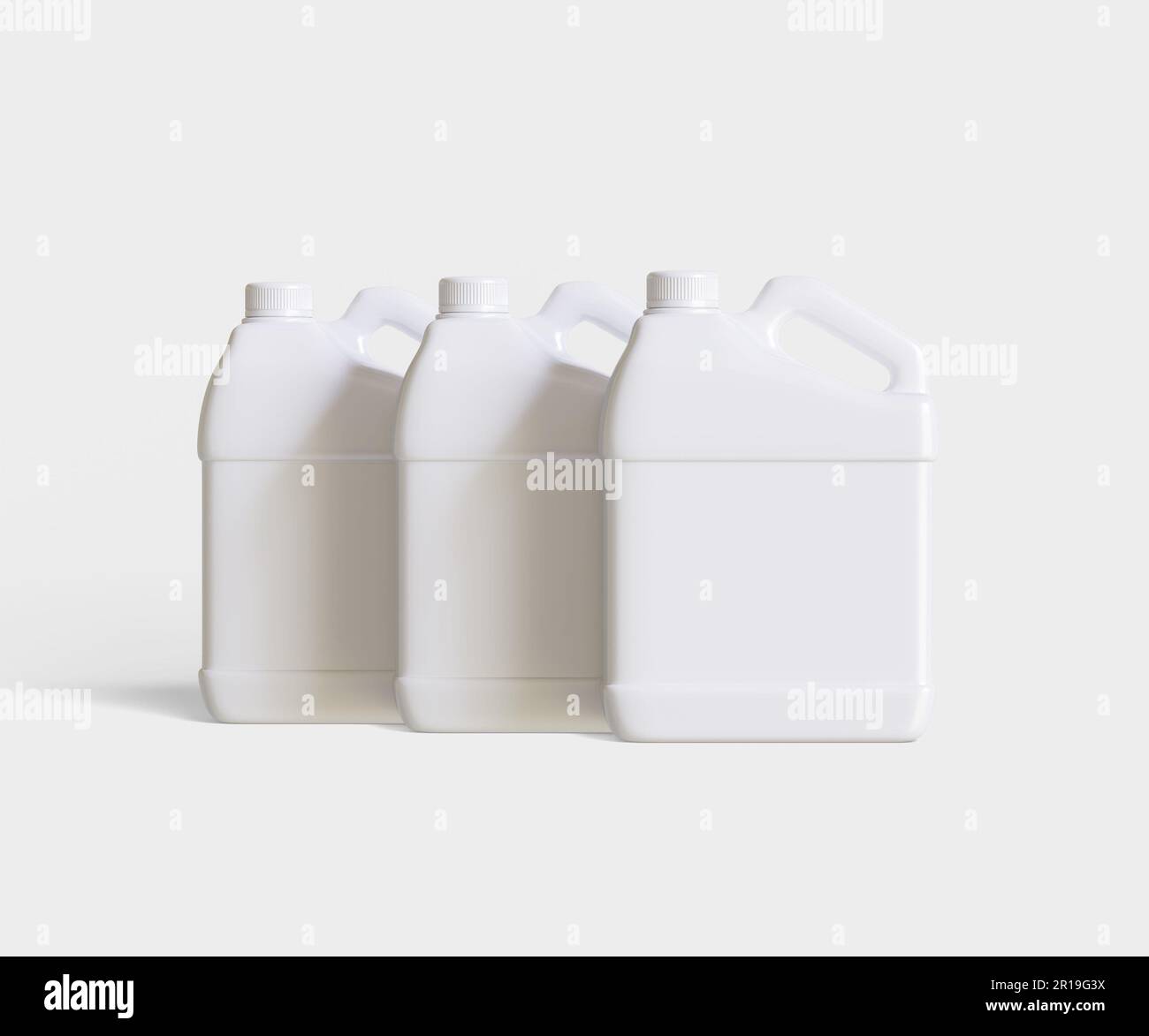 Container jerrycan plastic white color and realistic texture Stock ...