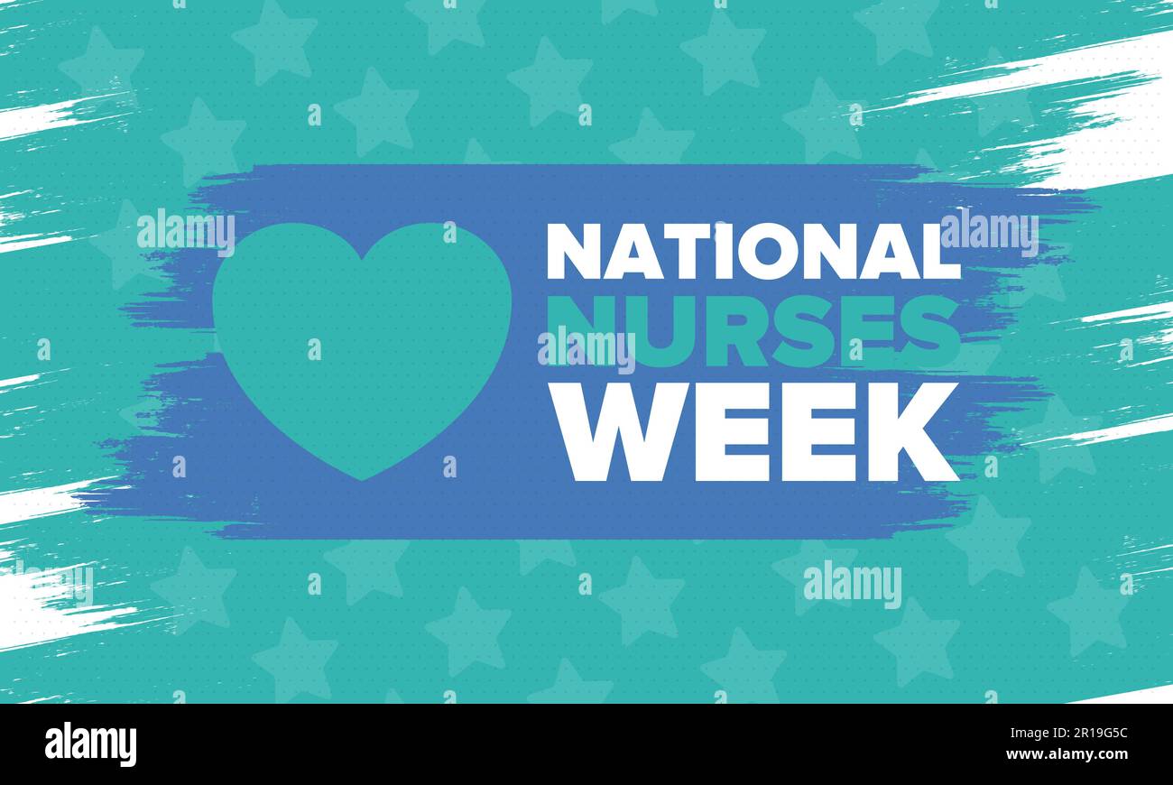 National Nurses Week. Thank you nurses. Medical and health care ...
