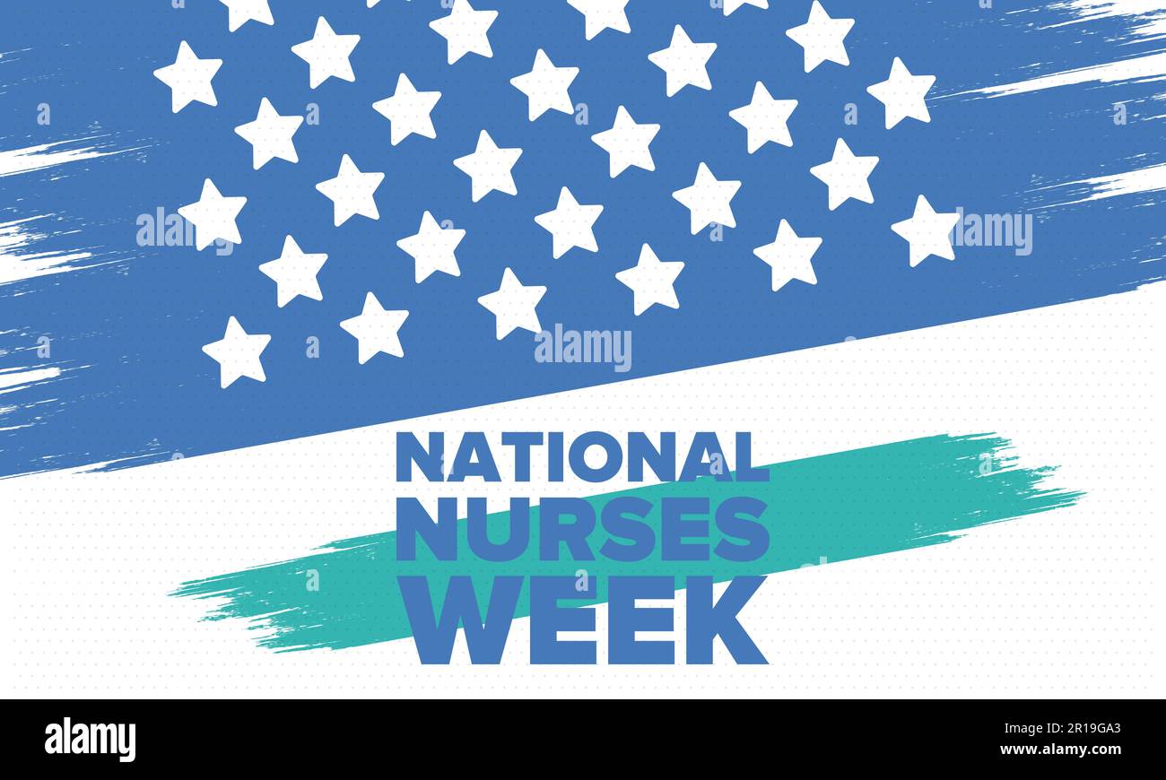 National Nurses Week. Thank you nurses. Medical and health care ...