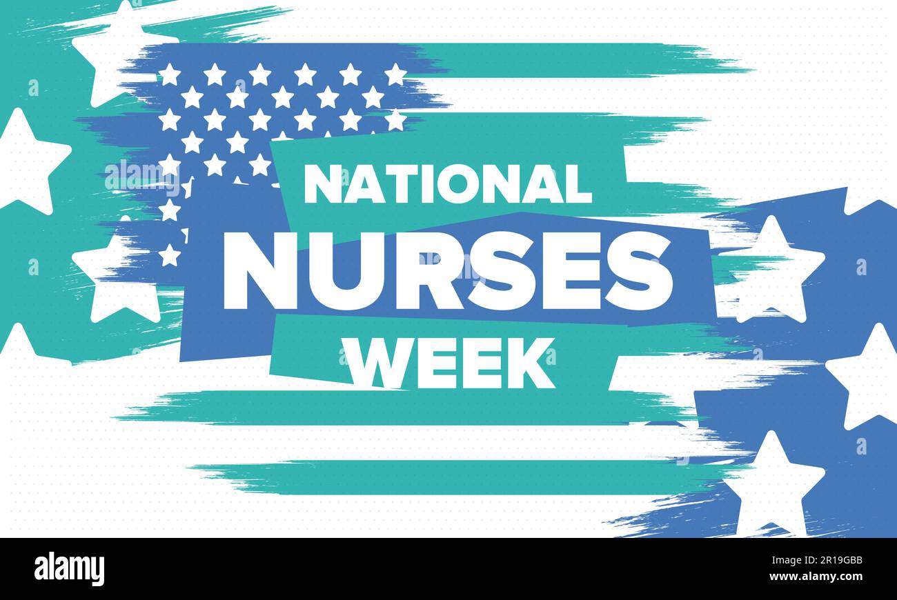 National Nurses Week. Thank you nurses. Medical and health care ...