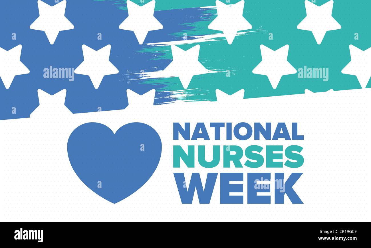 National Nurses Week. Thank you nurses. Medical and health care ...