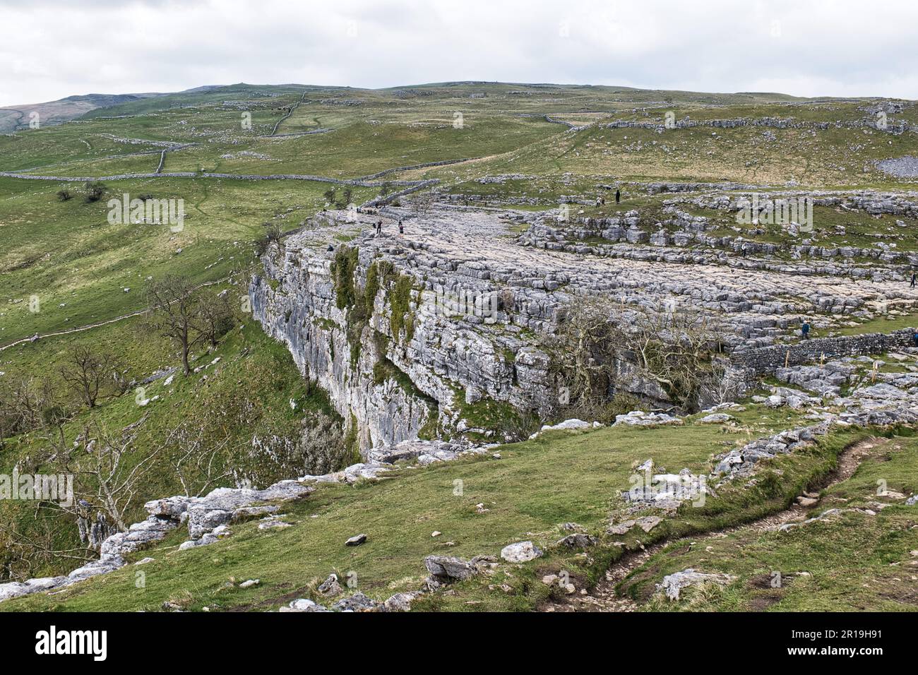 Limestone pavement, Malham Stock Photo - Alamy