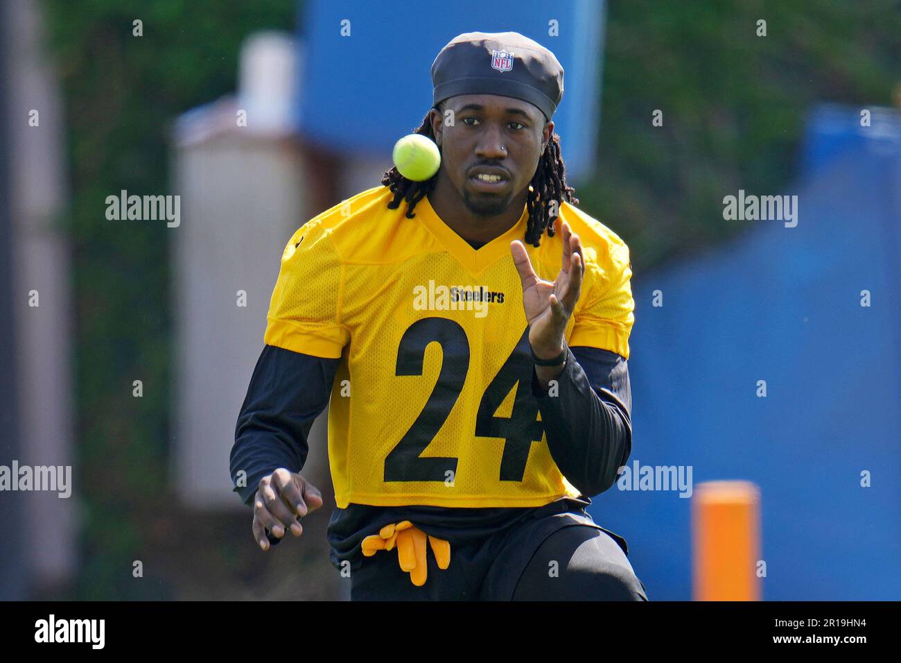 Pittsburgh Steelers second round draft pick, cornerback Joey Porter Jr ...