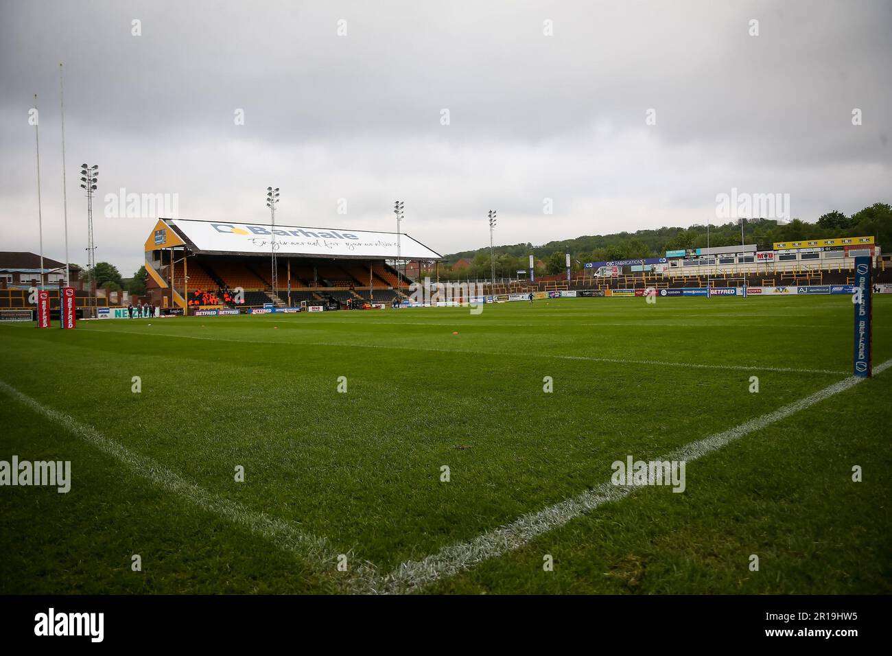 Castleford, UK. 12th May, 2023. General Stadium View *** during the ...