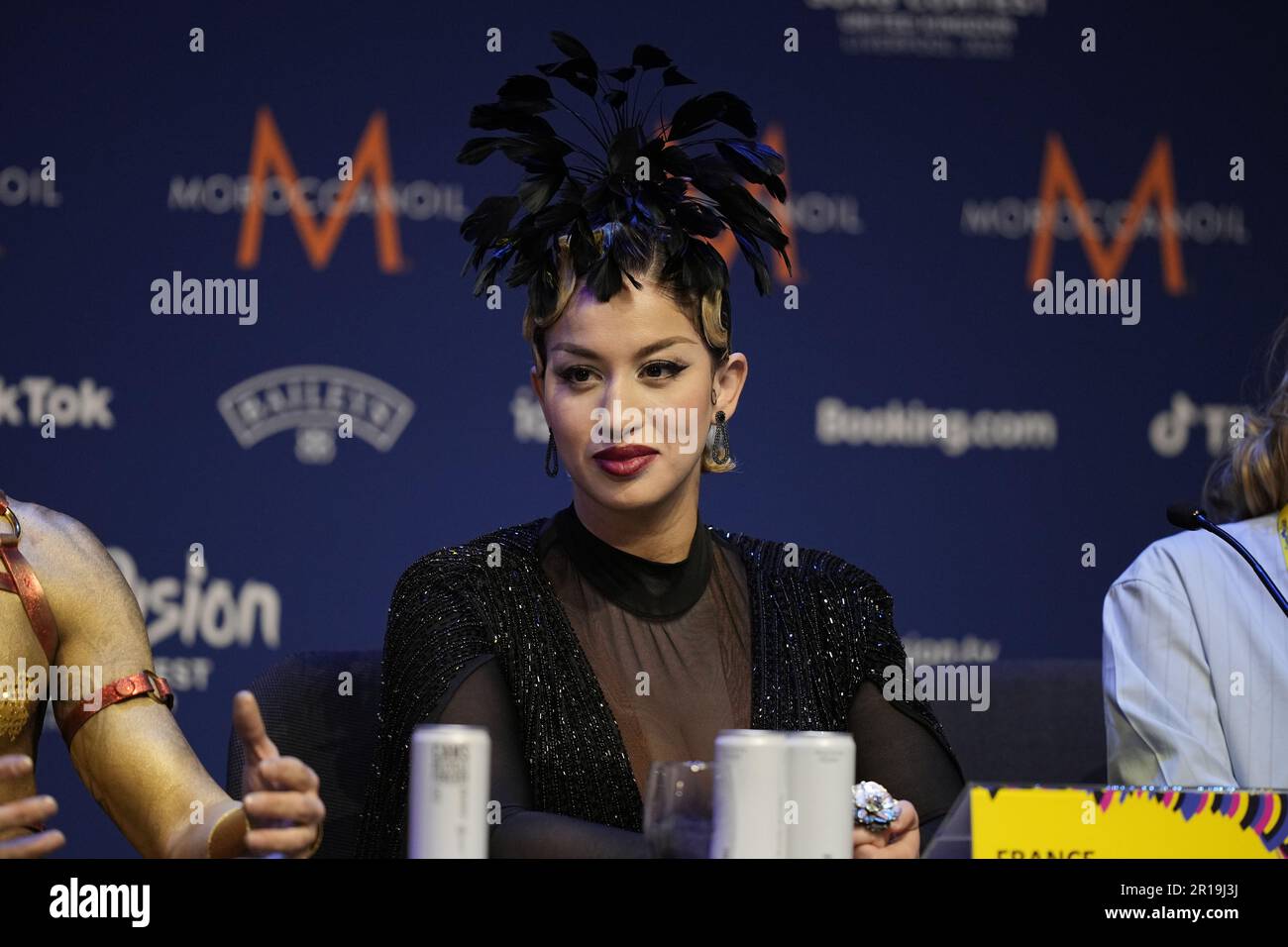 Press conference with France entrant La Zarra ahead of the Eurovision ...
